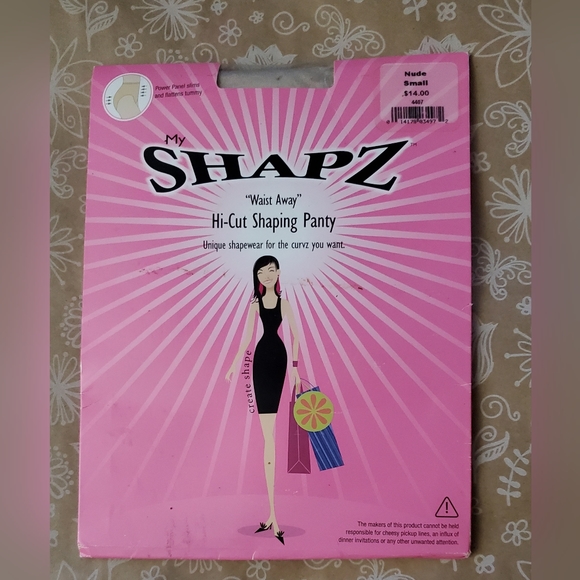 Shapz | Intimates & Sleepwear | Shapz High Cut Shaping Panty Nudesmall ...